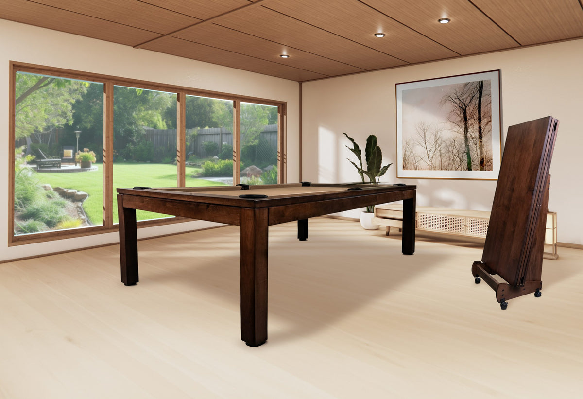 Olhausen "Townhouse" 8ft Pool Table with Dining Top – Buffalo Billiards