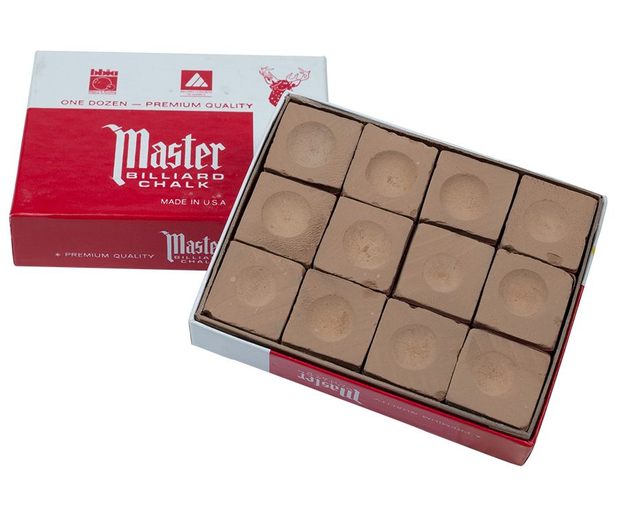 Master Chalk (Box of 12) – Buffalo Billiards