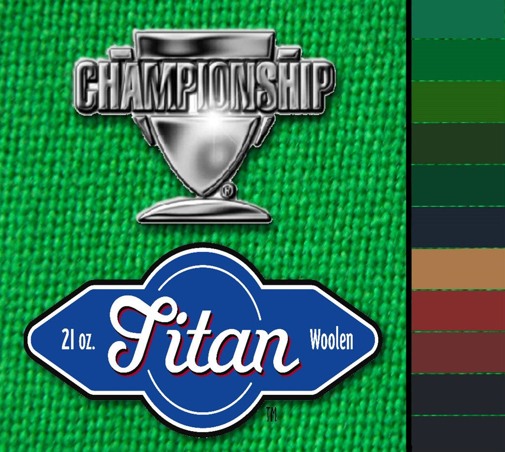 Championship Titan Pool Table Cloth Felt For Sale Online – Buffalo ...